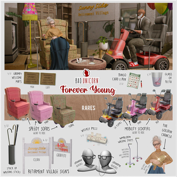 Second Life Marketplace - [Bad Unicorn] The Golden Chancla (boxed)